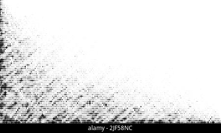 Pixelated bitmap gradient texture. Black and white dither pattern ...