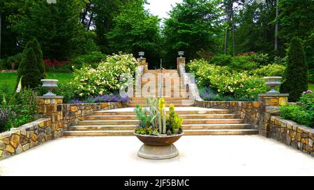 The Sarah P. Duke Gardens located on the Duke University campus in ...
