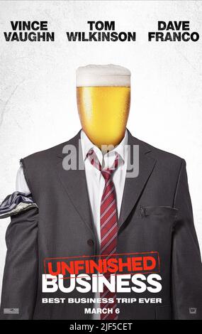MOVIE POSTER, UNFINISHED BUSINESS, 2015 Stock Photo - Alamy