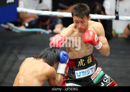 Tokyo, Japan. 29th June, 2022. Yuki Sato Boxing : BOXER'S ROAD Final ...