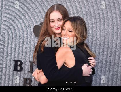 Karsen Liotta and Jacy Nittolo walking on the red carpet at Apple TV's ...