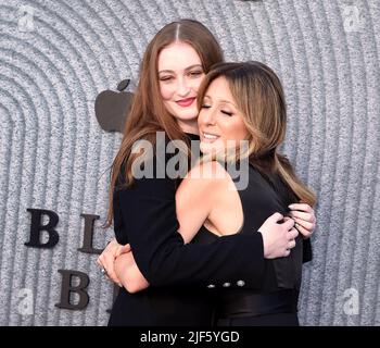 Karsen Liotta and Jacy Nittolo walking on the red carpet at Apple TV's ...