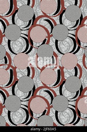 buti pattern design background art for digital print 2022 Stock Photo ...