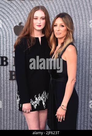Karsen Liotta and Jacy Nittolo walking on the red carpet at Apple TV's ...