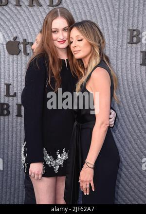 Karsen Liotta and Jacy Nittolo walking on the red carpet at Apple TV's ...