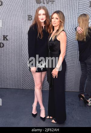 Karsen Liotta and Jacy Nittolo walking on the red carpet at Apple TV's ...