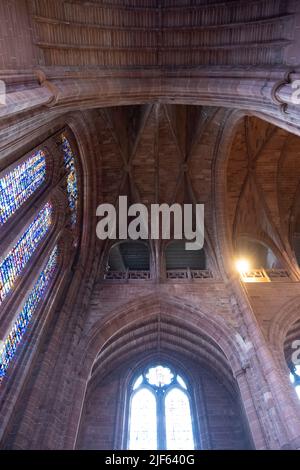 Liverpool Cathedral is a towering neo-Gothic structure dedicated to the ...