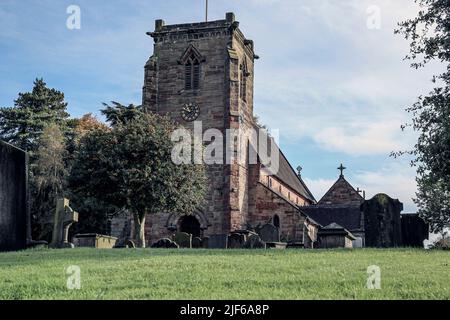 St Mary's church Swynnerton Staffordshire Stock Photo - Alamy