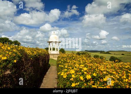 The Chattri on The South Downs at Patcham Nr Brighton East Sussex ...