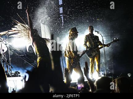 Tour premiere for the band The Ark, with Ola Salo, in Lokverkstan ...