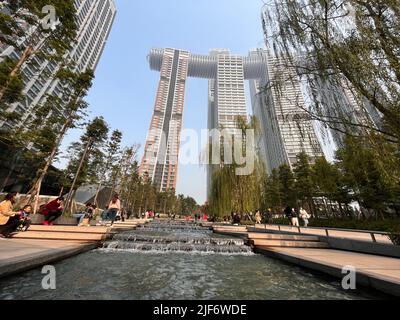 CHONGQING, CHINA - DECEMBER 1, 2021 - Crystal Corridor, a landmark ...