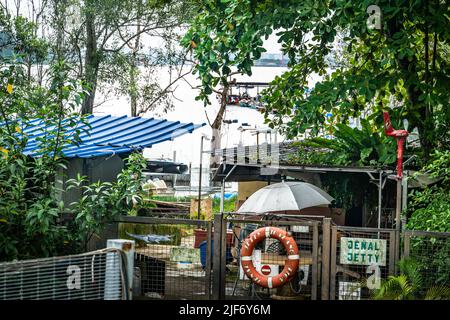 Jenal Jetty at Seletar Fishing Village. Singapore's Last Fishing ...