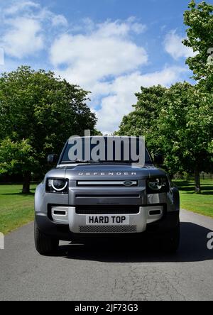 2021 Land Rover Defender prototype Stock Photo - Alamy