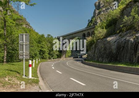 Mountain road to Somport Pass Pyrenees, France Stock Photo - Alamy