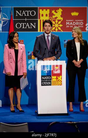 Foreign Affairs Minister Anita Anand speaks during an interview in her ...