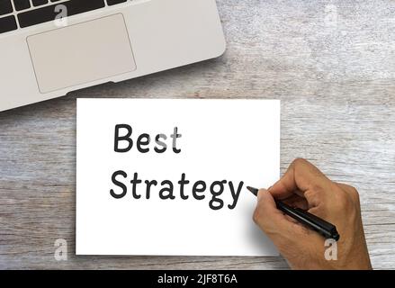 Handwriting text Best Workplace. Business overview Ideal company to ...