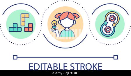 Developmental milestones concept icon Stock Vector Image & Art - Alamy