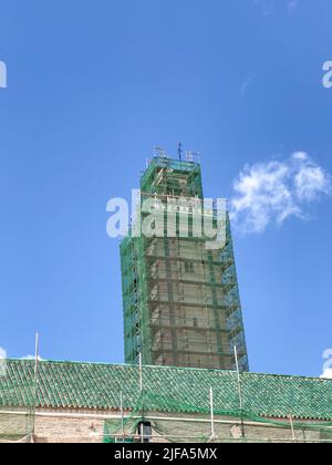 Minaret of Rcif Mosque in Fes, Morocco Stock Photo - Alamy
