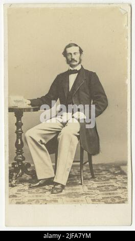 Portrait of Gustaf Axel Fredrik Lagerfelt, captain of the Second Life ...