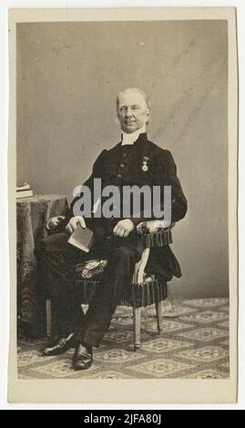 Portrait of Nils Samuel Loenbom, regiment pastor at the Second Life ...