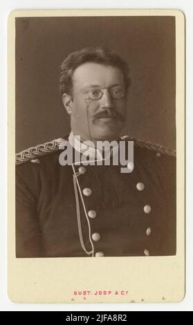 Portrait of August Torsten Sigurd Ehrenborg, Lieutenant at the First ...