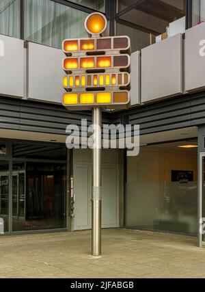 Set Theory Clock, Europa Center, Tauentzien, Charlottenburg, Berlin ...