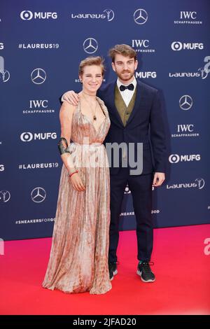 Beatrice Vio, Italian wheelchair fencer, red carpet, Laureus World ...