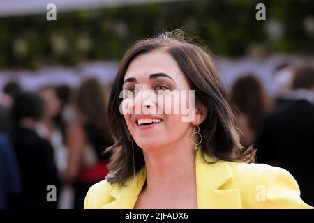 Actress Ilknur Boyraz, German Film Award Lola 2022, Berlin, Germany ...