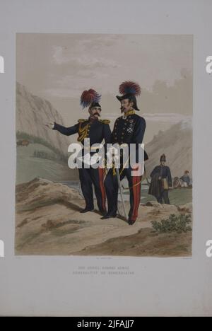 Poster with uniform for the generality, the General Staff, Svea Life ...