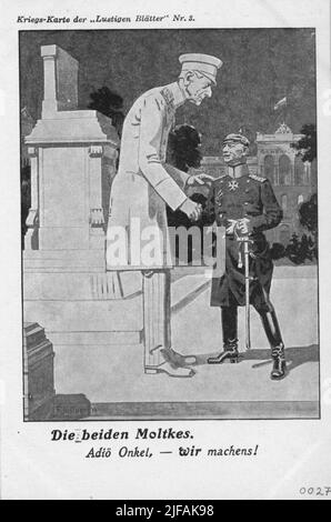 German propaganda image from the First World War Stock Photo - Alamy