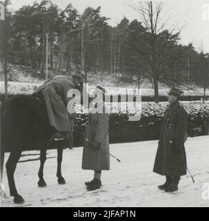 Officers from Södermanland's regiment in 10 Stock Photo - Alamy