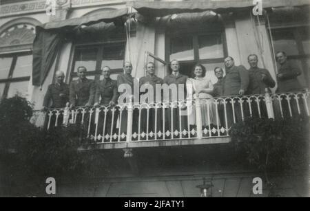 Interest exercises in Gysinge in the spring of 1947 Stock Photo - Alamy
