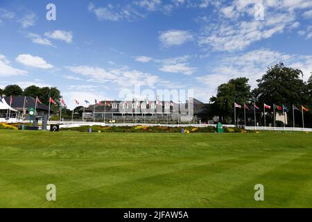 The golf driving range at Mount Juliet Country Estate in County ...
