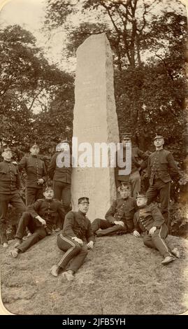 Group portrait of cadets at the Karlberg war school Stock Photo - Alamy