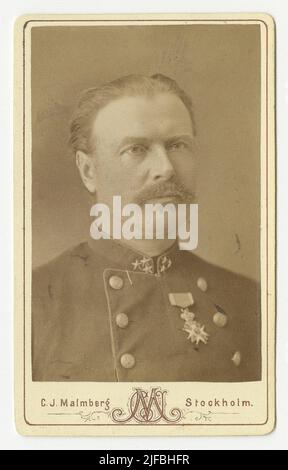 Portrait by Carl Axel Mauritz Nordenskjöld Stock Photo - Alamy