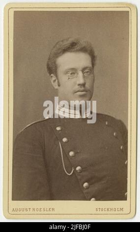 Portrait of August Torsten Sigurd Ehrenborg, Lieutenant at the First ...