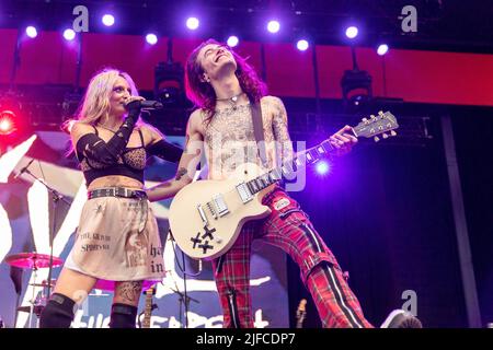 Ryan Santiago of Royal & the Serpent at Summerfest Music Festival on ...
