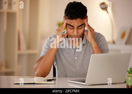 Hispanic man working on depression holding sad to happy emotion paper ...