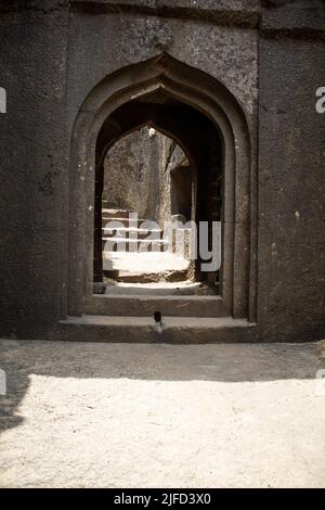 Maharashtra fort, fortress,Chavand fort Stock Photo - Alamy