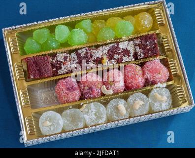 Assorted platter of Agra Angoori Petha - Chocolate,Pan,Coconut,Kesar ...