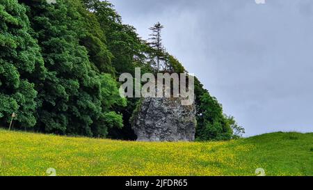 Fingal's Dogstone, Oban Stock Photo - Alamy