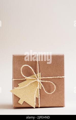 Background banner with bunch of christmas gifts in green and red ...