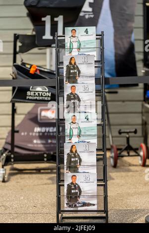 Lexington, OH, USA. 1st July, 2022. TAKUMA SATO (51) of Tokyo, Japan ...