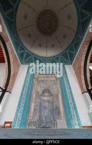 Alaaddin Keykubad Mosque. Minbar and mihrab of Konya Alaaddin Keykubad ...
