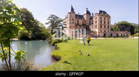 Castle of Vizille Isere cradle of the French Revolution Stock Photo - Alamy