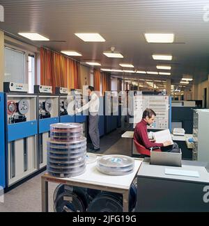 1960s CONTROL PANEL OF IBM 360 DATA SYSTEM COMPUTERS Stock Photo - Alamy