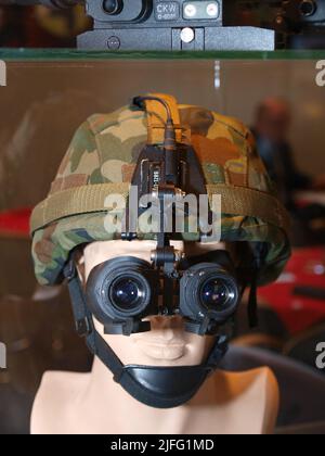 PNL-2AD Night Vision Goggle in Eurosatory 2008 Military exibition Stock ...