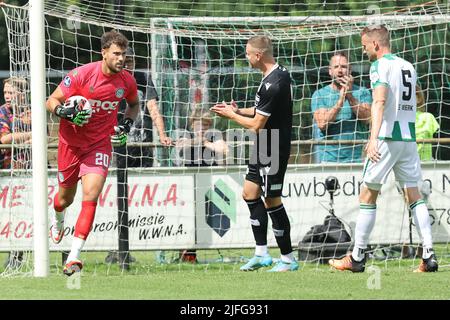 WENUM WIESEL, NETHERLANDS - JULY 2: Michael de Leeuw of FC Groningen ...