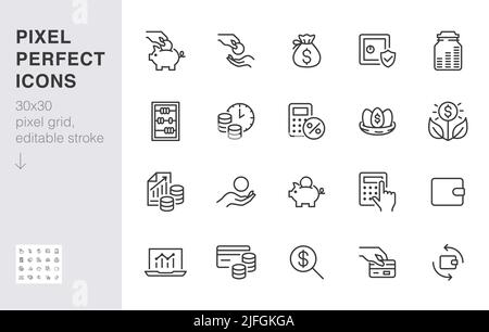 Piggy bank tax icon, outline style Stock Vector Image & Art - Alamy