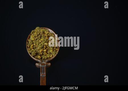 Zaatar or Zather is popular middle eastern spice herbal mix with sumac ...